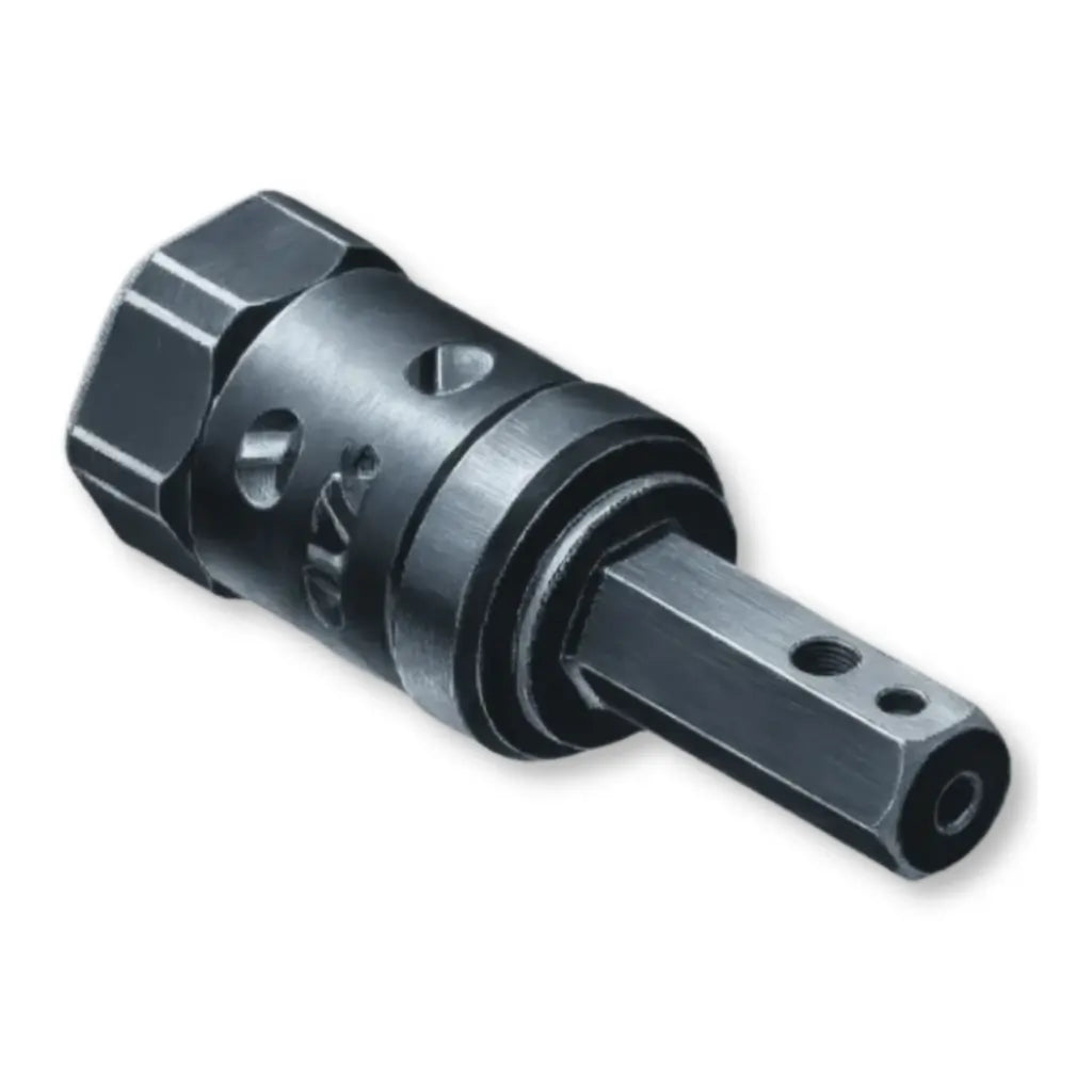 2.5" Hex Female to 2" Hex Male Auger Adapter - Digga