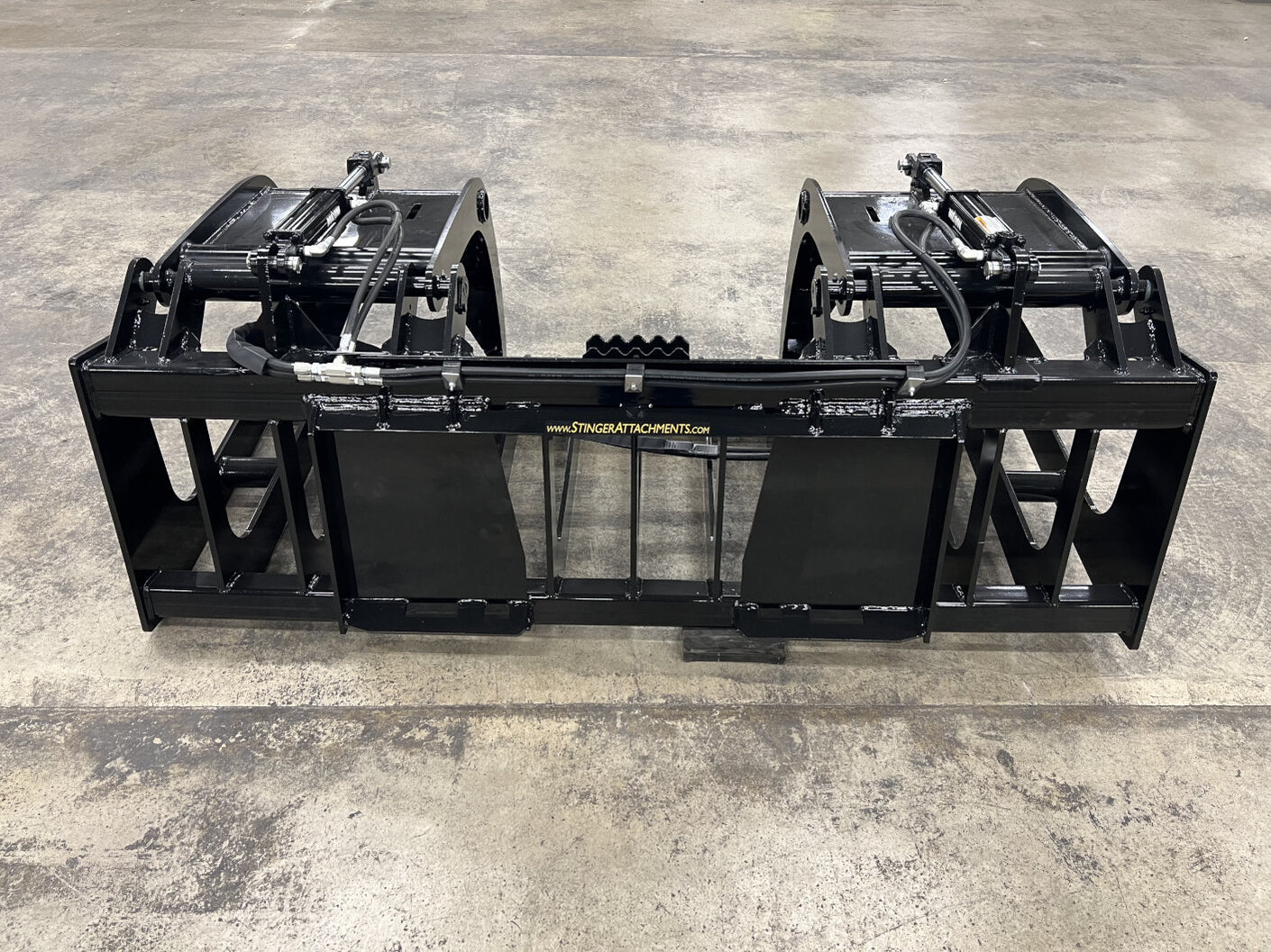 Stinger Attachments Skid Steer Heavy Duty Grapple Bucket (RTG-XD ...